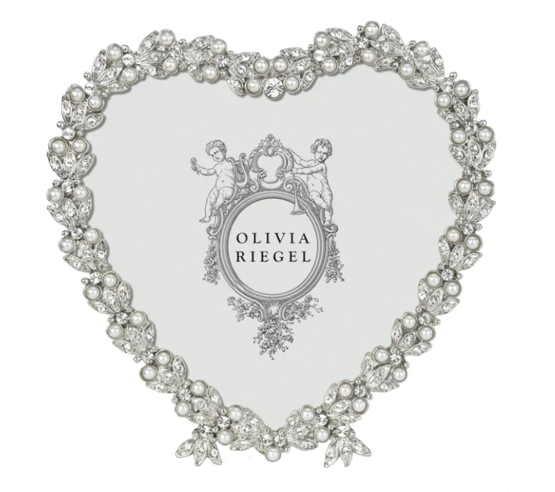 Olivia Riegel Silver Contessa Heart 3.5″ Frame - Laurel Ridge Antiques ...